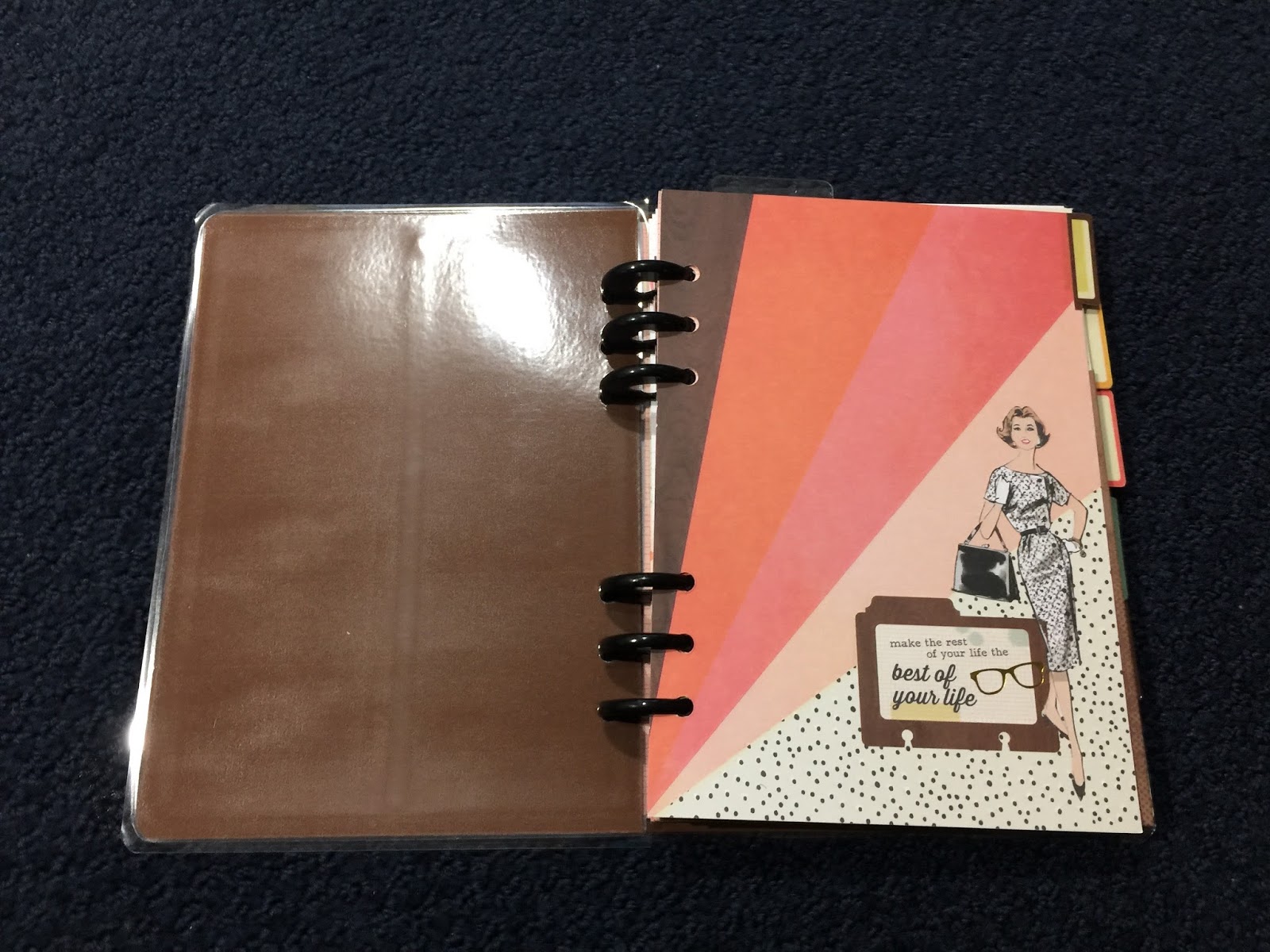 A Creative Operation: My Altered Disk Bound Notebook
