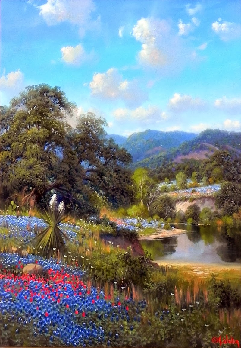 Коллекция картинок: Художник Kay Walton. Учитесь слушать тишину