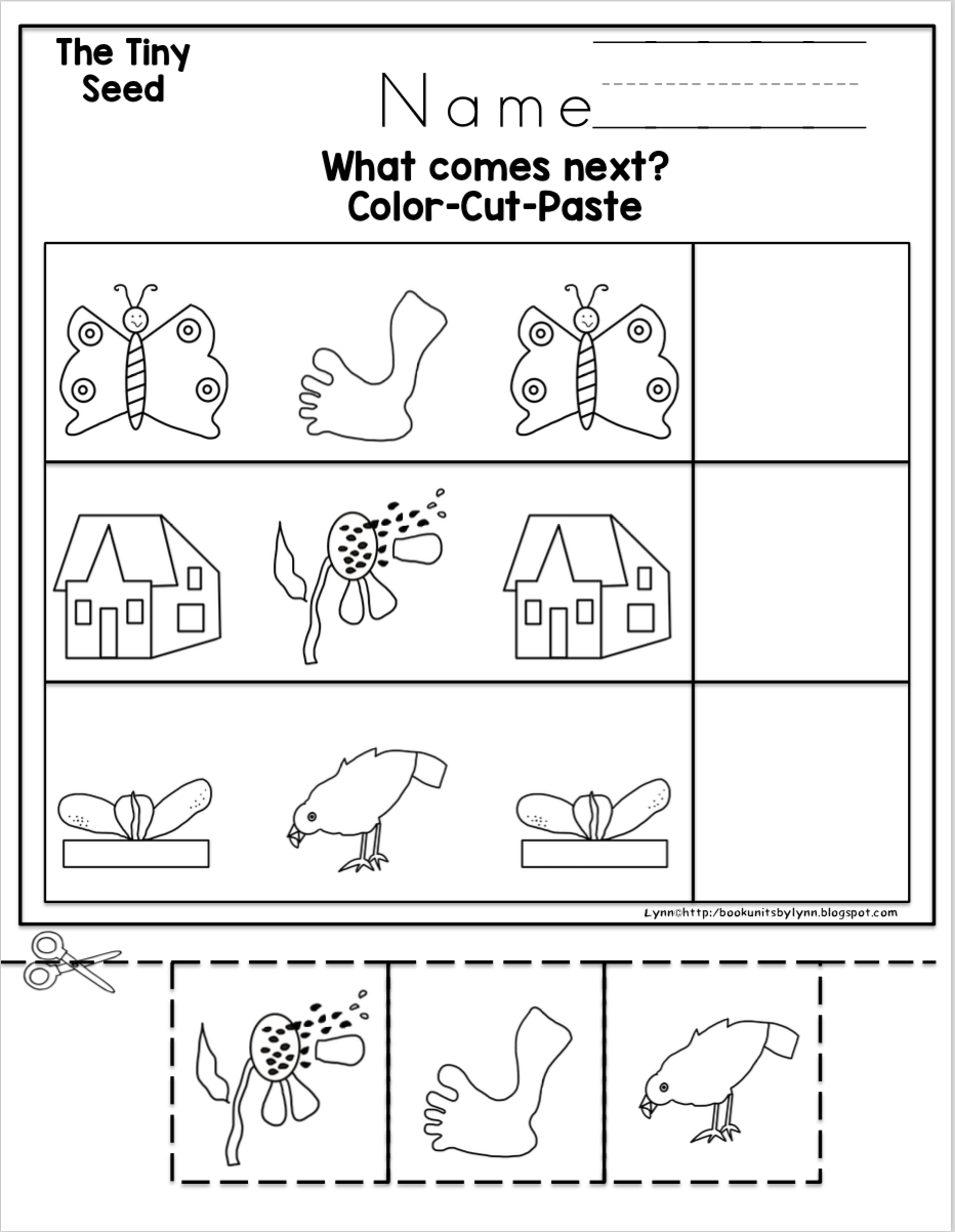 THE TINY SEED TODDLER BOOK UNIT ~ Book Units by Lynn