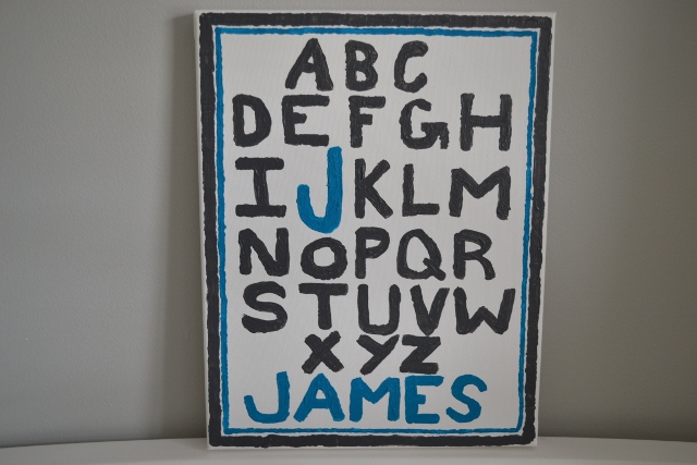 DIY - Alphabet Name {Masterpiece}