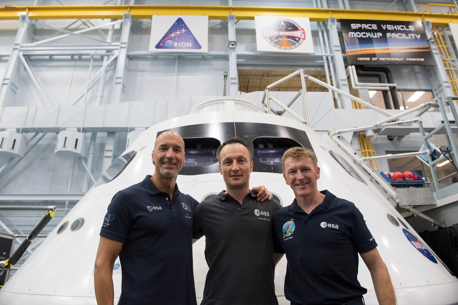 Friends of NASA: European Astronauts Checkout NASA's Orion Spacecraft