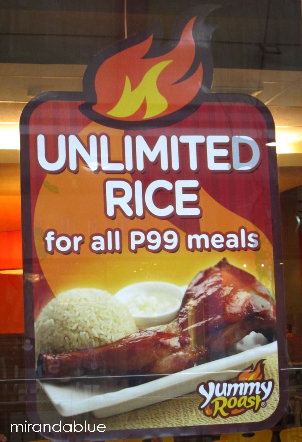 Live in the Moment: Signs: Unlimited Rice!