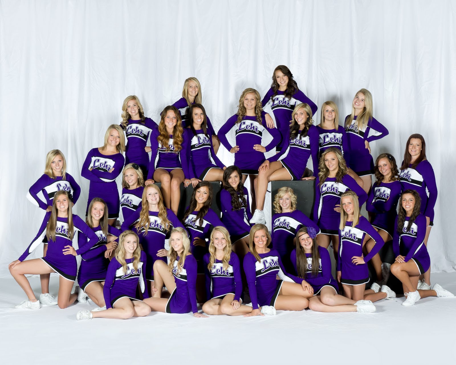 LEHI HIGH SCHOOL CHEER: MORE PHOTOS! 2009-2012