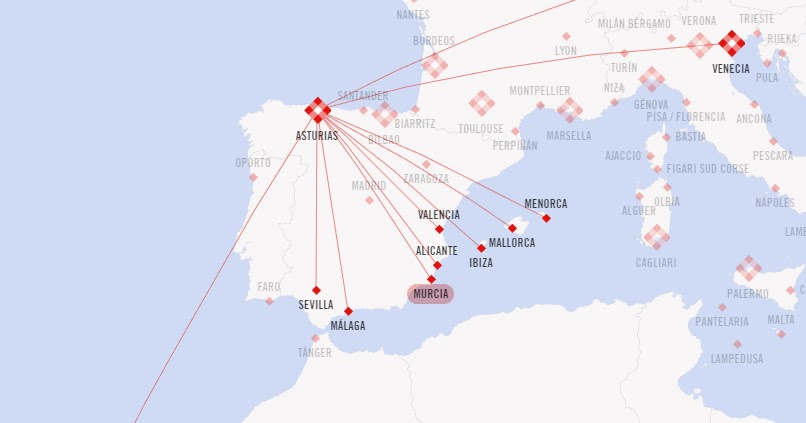 VOLOTEA ABRIRÁ UNA NUEVA RUTA A MURCIA A PARTIR DEL 30 DE MAYO ...