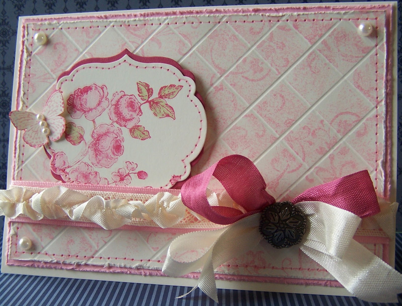 Our Creative Corner: What Not to Stamp - a card makeover challenge