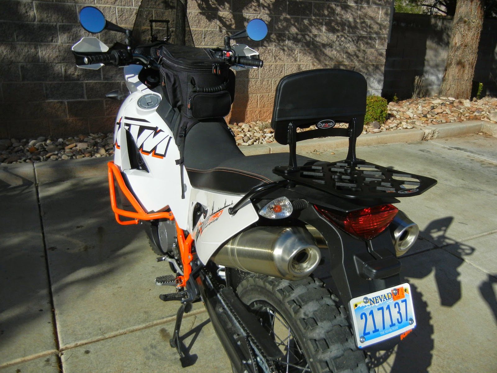Dynamic Motorcycle Accessories: KTM 990 Adventure Luggage Racks and ...