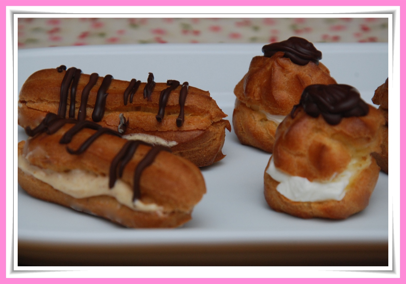 somnisdexocolata: Profiteroles y éclairs