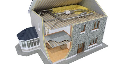 Mini ducted air conditioner system