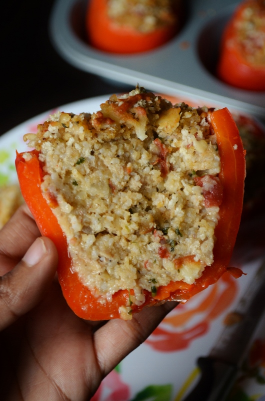 For the Love of Dessert: Boudin Stuffed Red Peppers