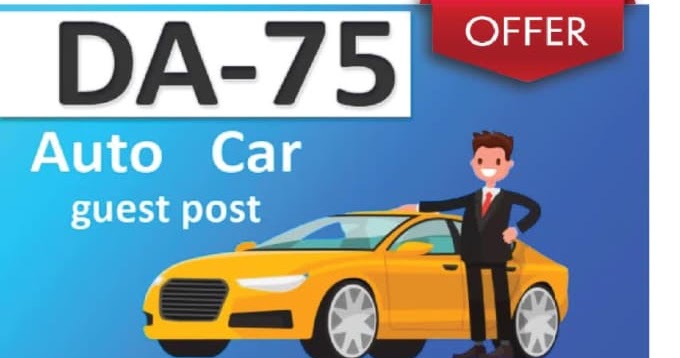 Guest Post On Da65 Auto And Transport Blog | Influencer Marketing