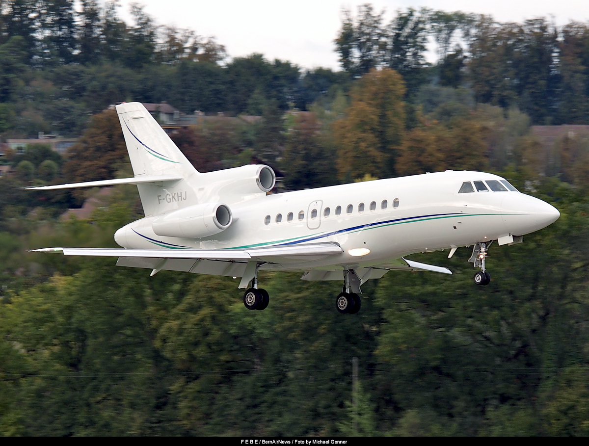 FEBE *** BernAirNews.ch ©: F-GKHJ, Dassault Falcon 900, OCT13