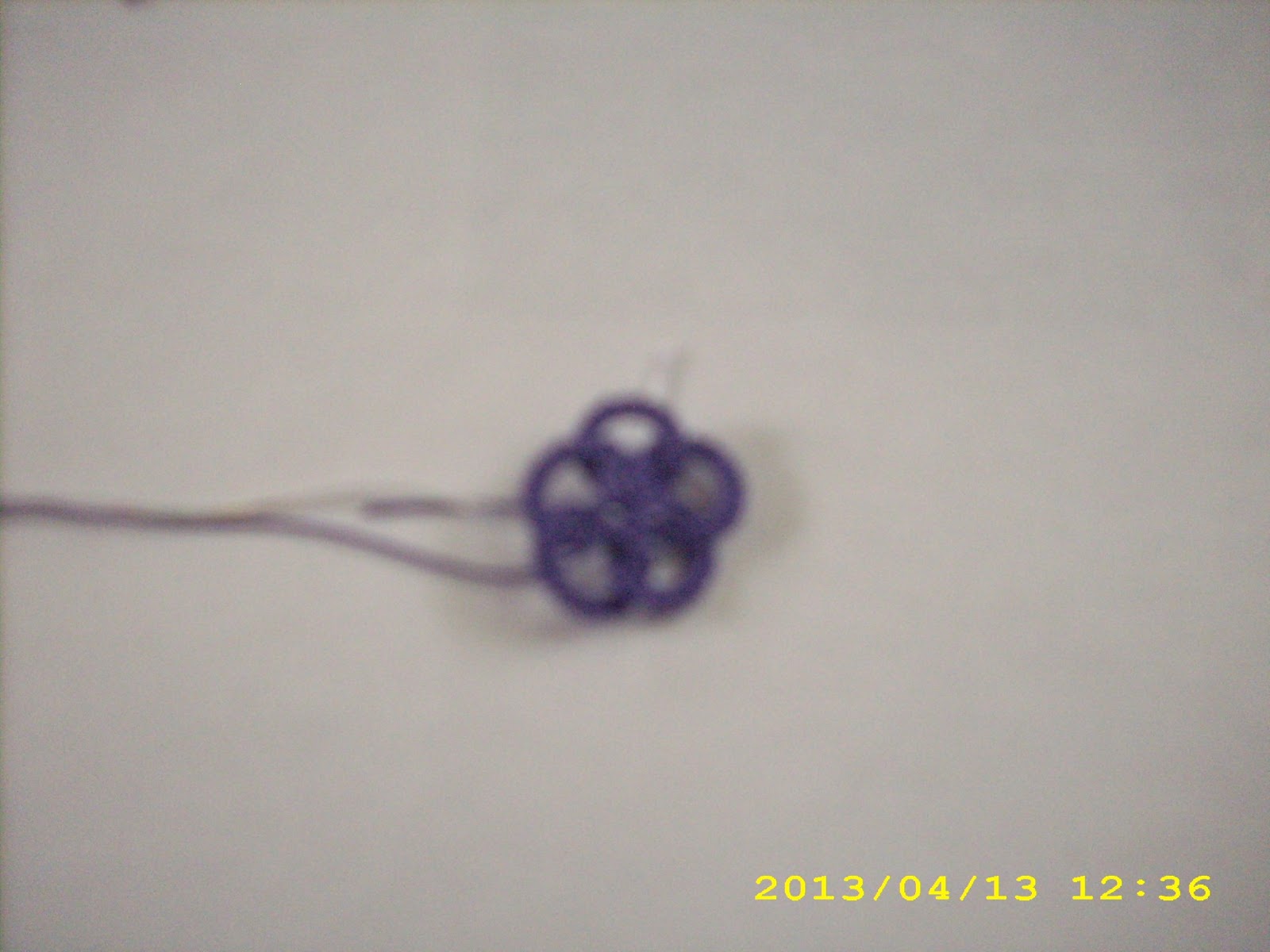 Tatting Lace in Grace: Picture Tutorial for Interlocking SCMRs