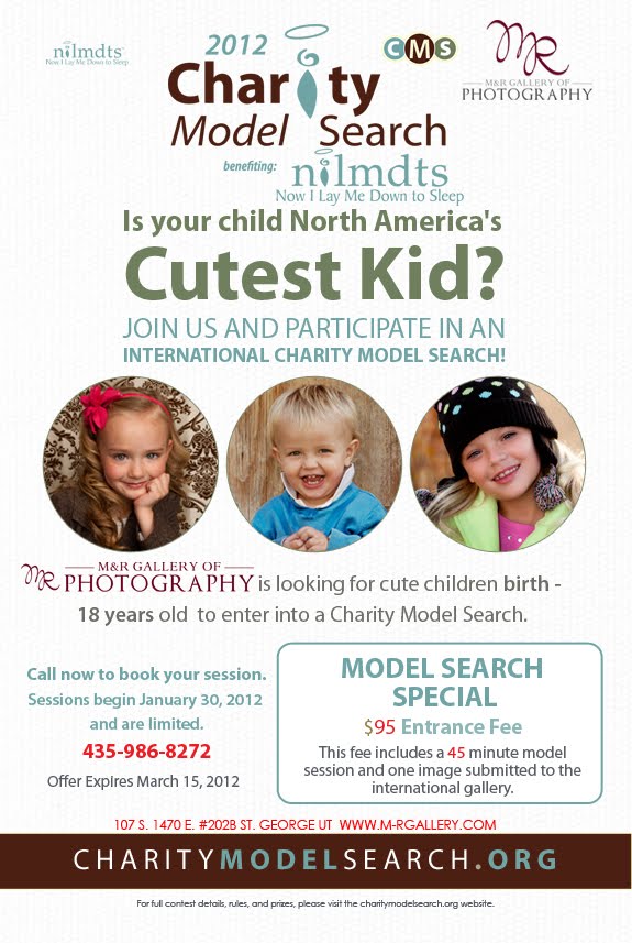 M&R Gallery of Photography: M&R Charity Model Search