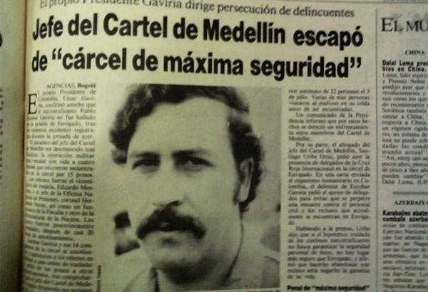 Pablo Escobar El Patron del Mal: La Fuga de Pablo Escobar de la Catedral