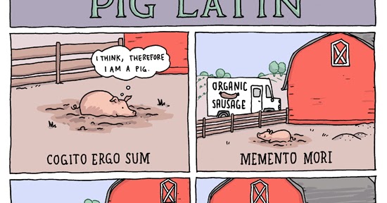 INCIDENTAL COMICS: Pig Latin