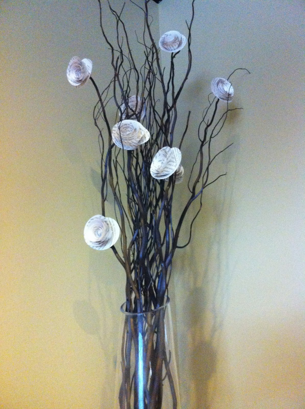 Life Happens: Paper Roses & Twigs