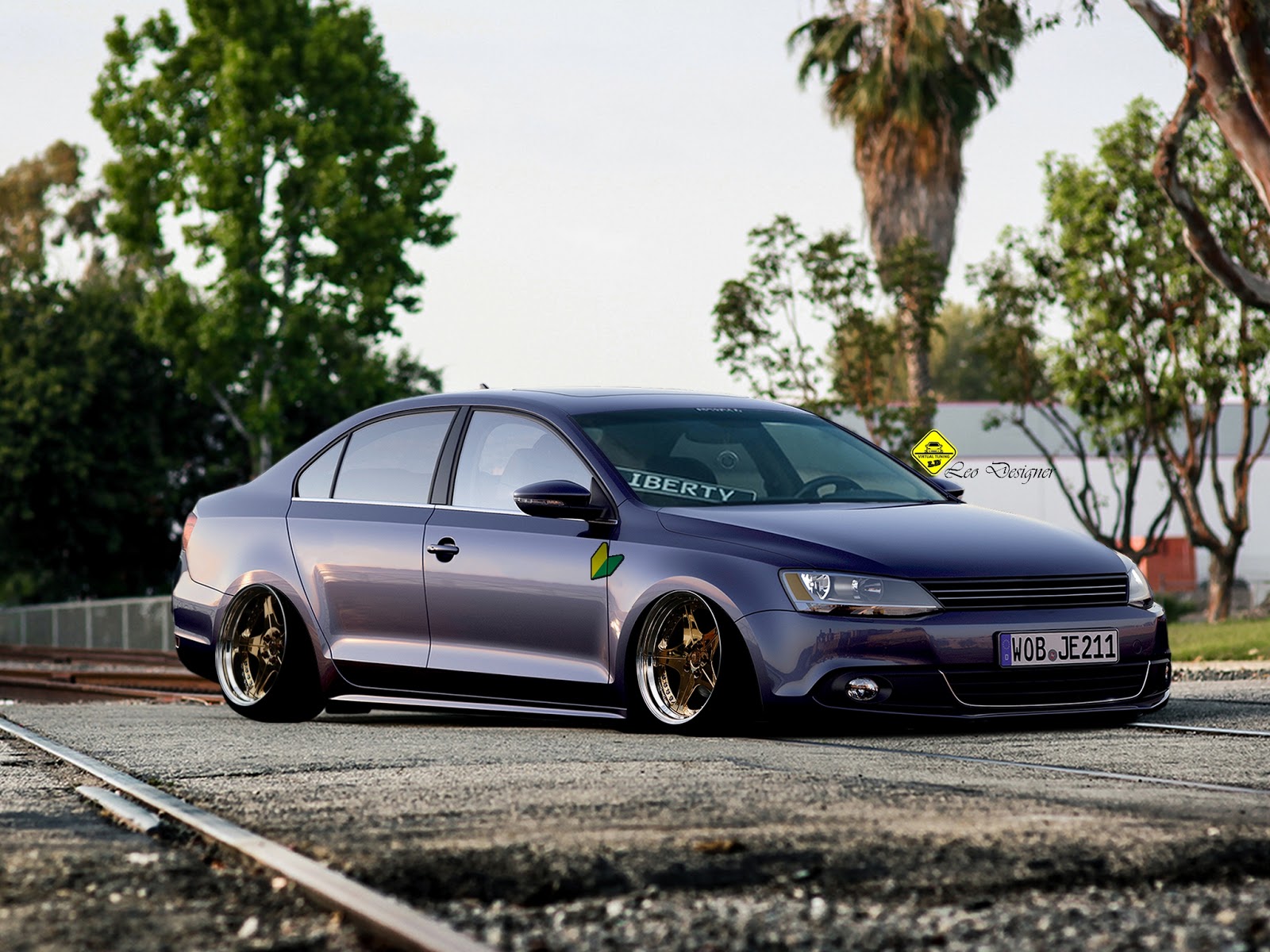 Virtual Tuning LD: VW JETTA jdm