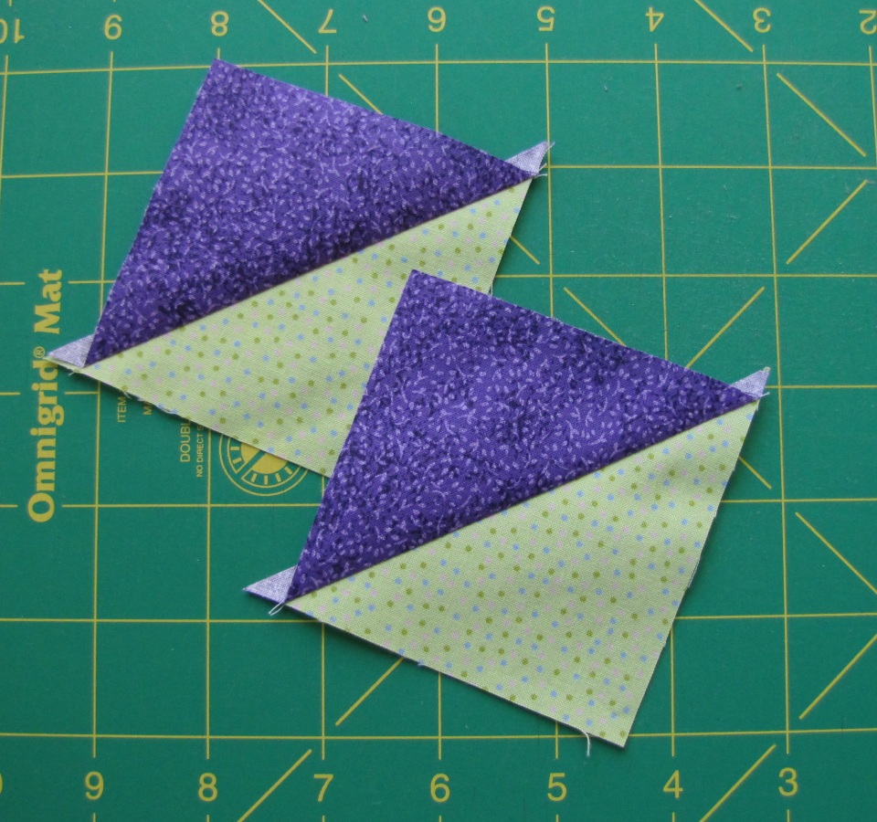 Alamosa Quilter: Quarter Square Triangle Formula