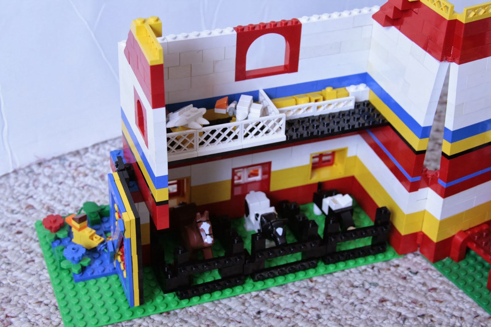 Education is a life...: Lego Barn - Family project