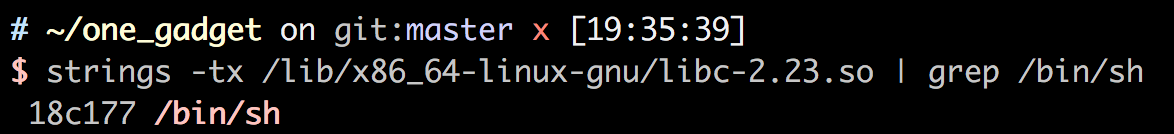 Play With Capture The Flag: [Project] The one-gadget in glibc