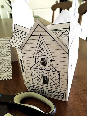 Peach Bum: UP HOUSE Printable Template!