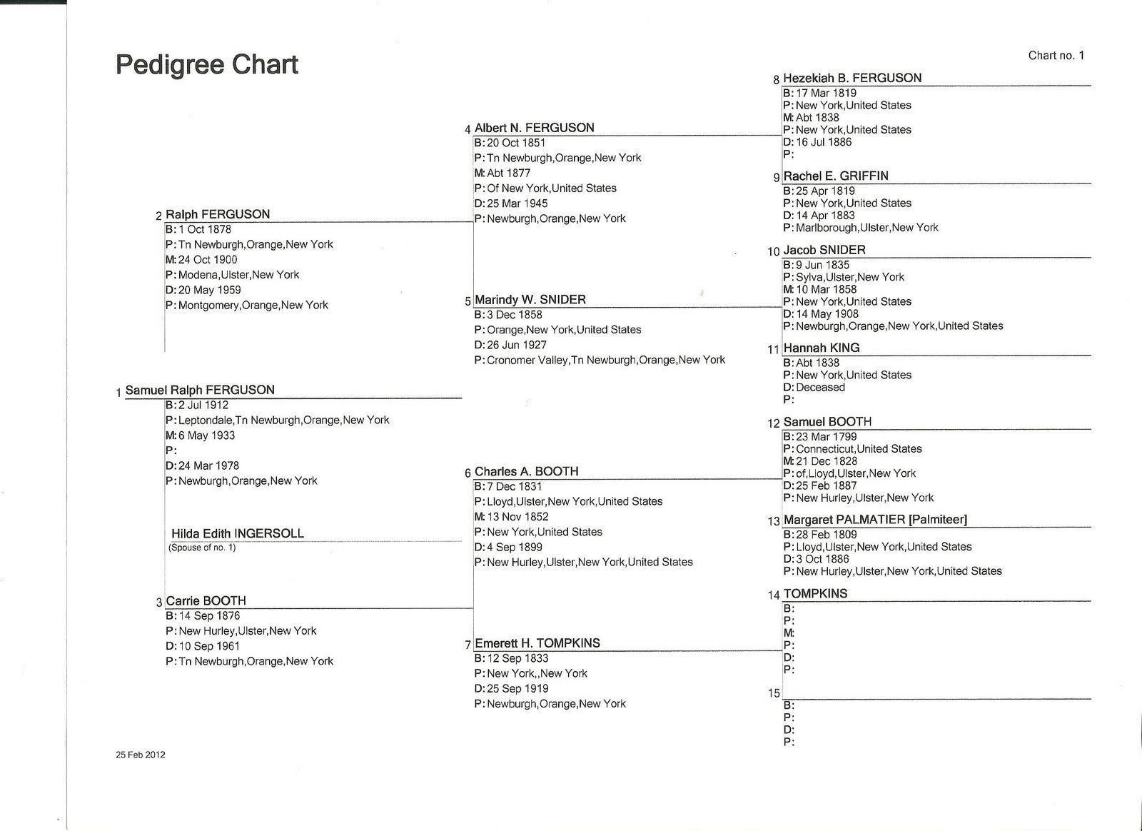 Ferguson Family History