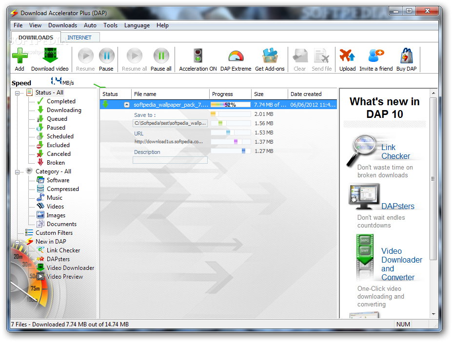 Download Accelerator Plus (DAP) 10.0.3.3 Premium Full Crack - Be ...