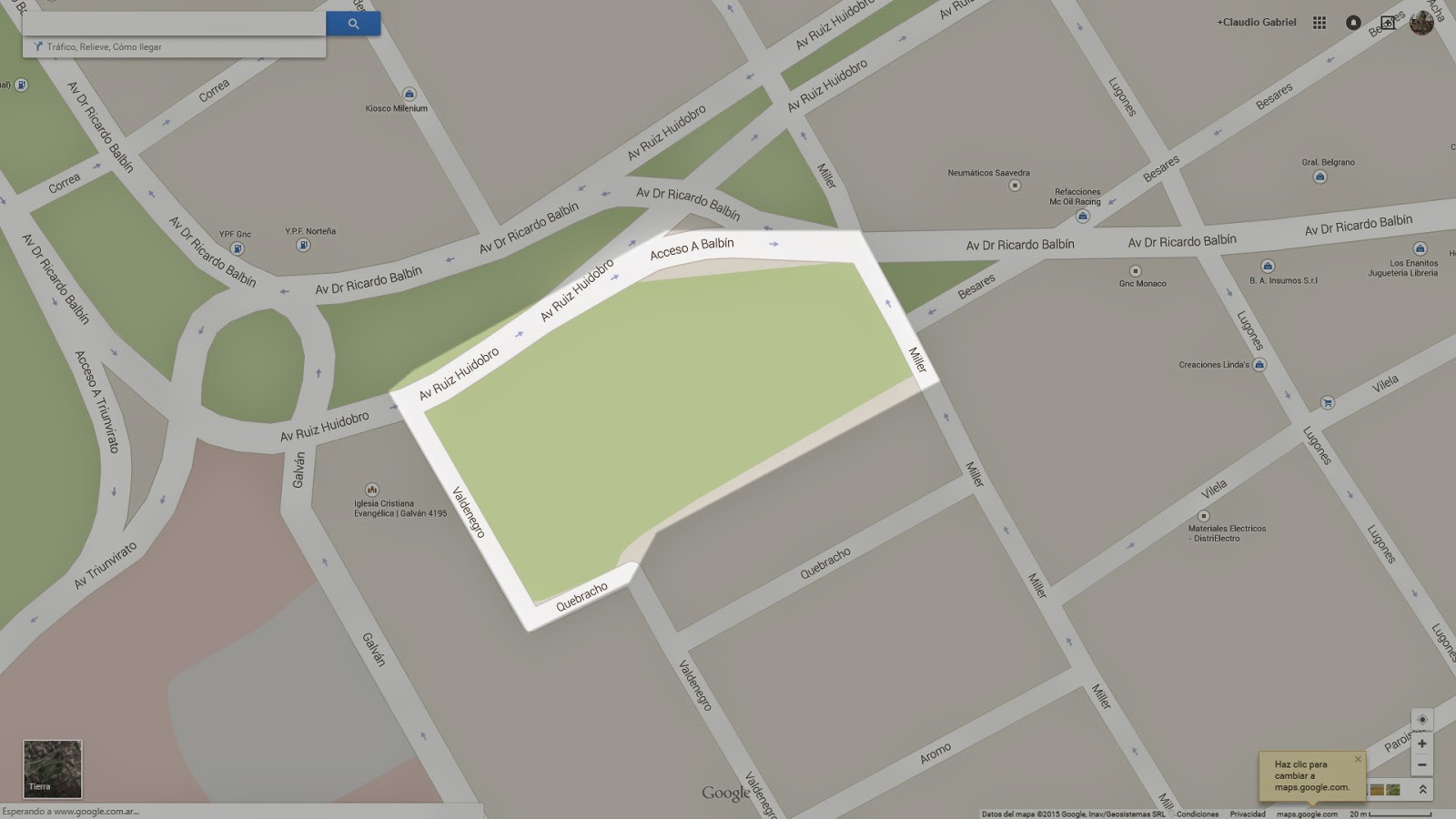 Centro cultural 2015- barrio Saavedra - CABA