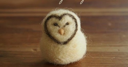 My Owl Barn: Easy Needle Felted Owl DIY Tutorial