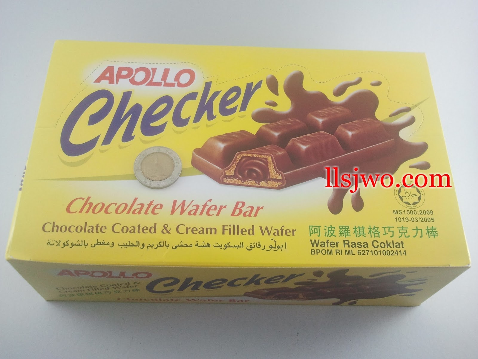Apollo Checker Choolate Wafer Bar 432g - llsjwo.com::แรงพอ.คอม