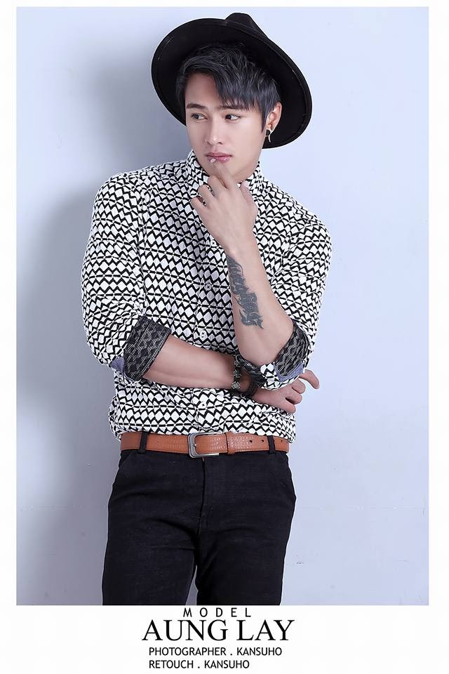 M y a n m a r H u n k s: Aung Lay @ Black & White Studio