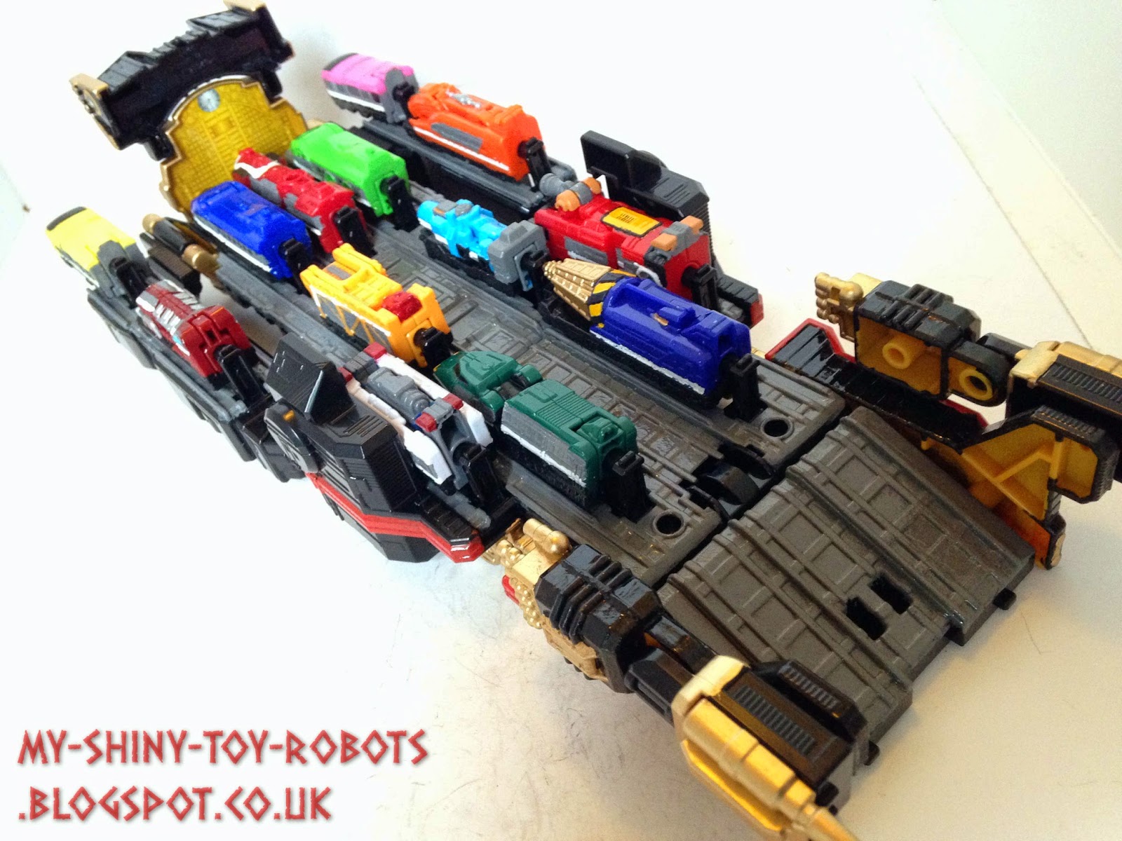 My Shiny Toy Robots: Toybox REVIEW: Ressha Sentai ToQger Minipla Hyper ...