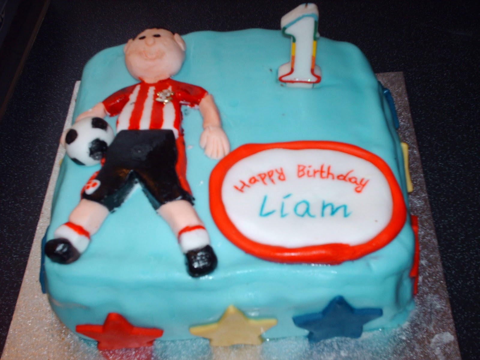 Things to remember: Liam's 1st birthday cake