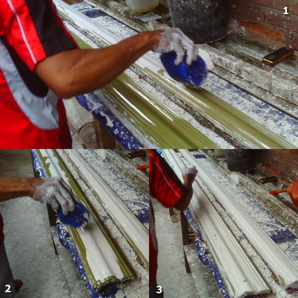 Tunas Meranti Online: CARA MENCETAK LIST CORNICE / GYPSUM