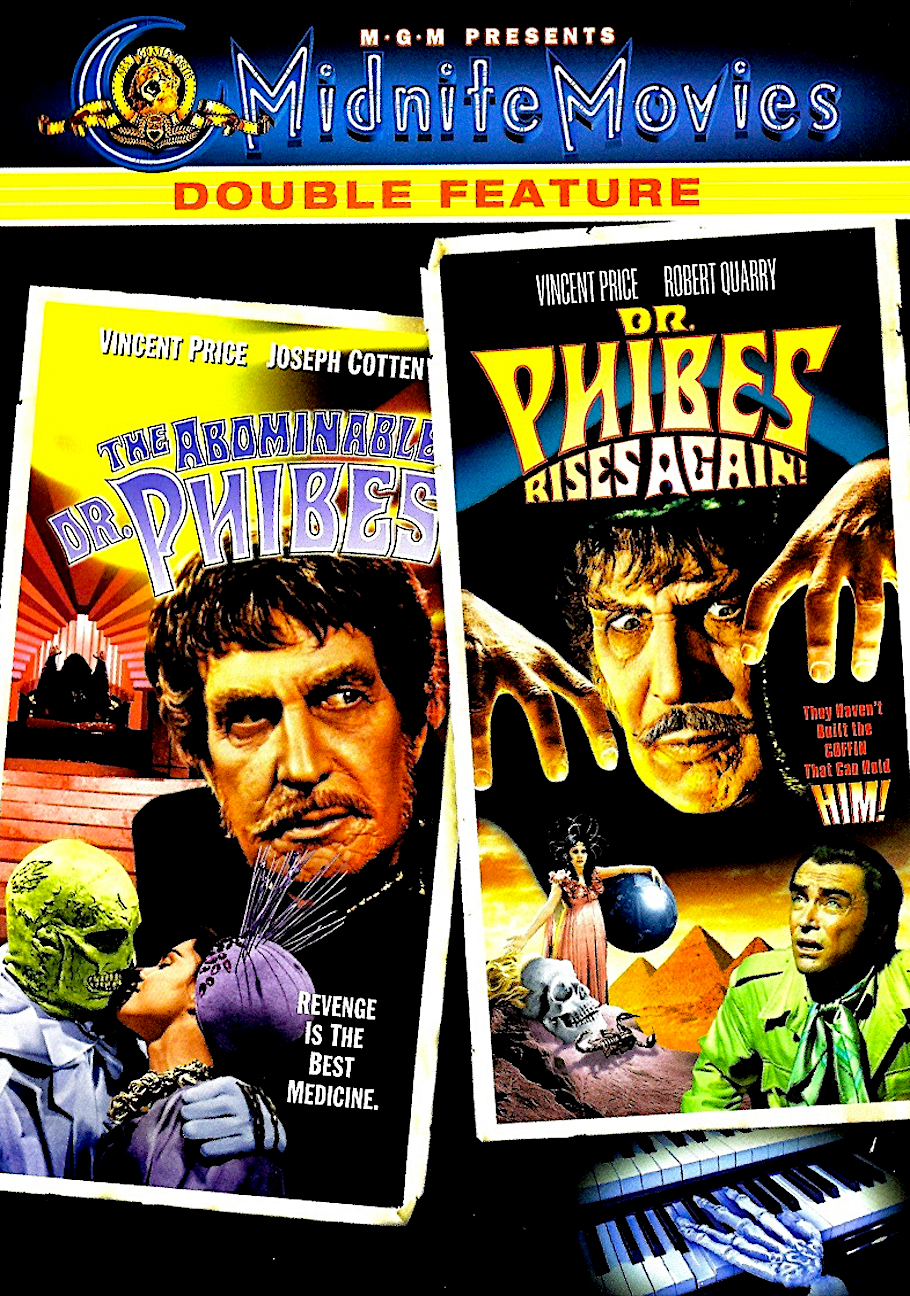 blu-ray and dvd covers: MGM MIDNIGHT MOVIES DVDS