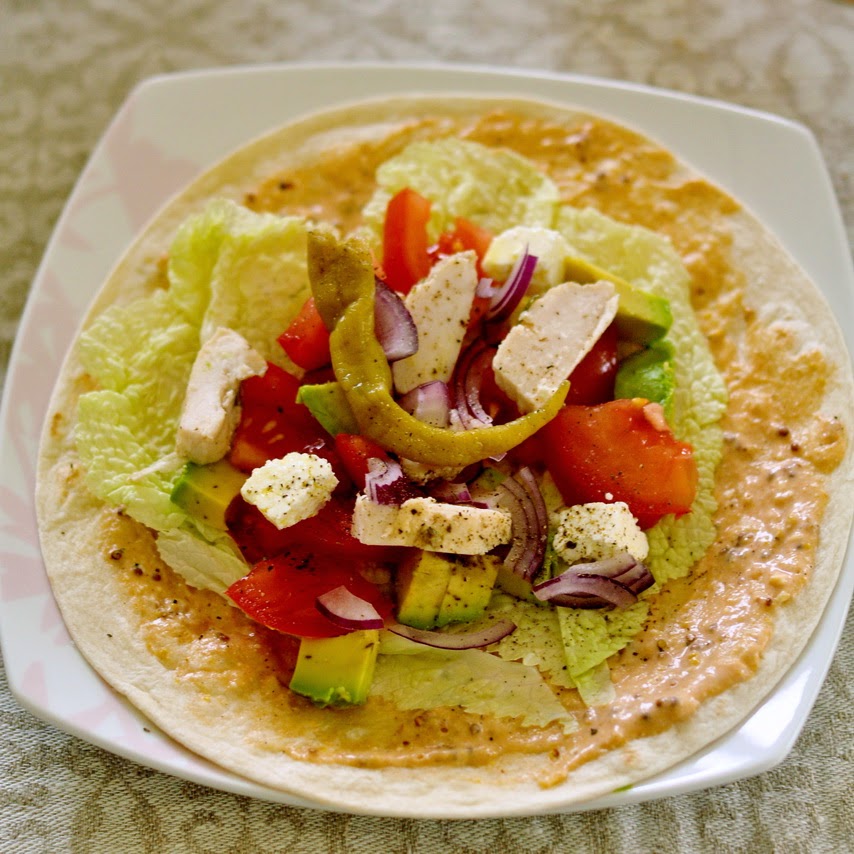 Širšių lizdas: Tortilijos su vištiena