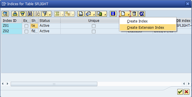 ABAP Tip Note: ABAP Extension Index