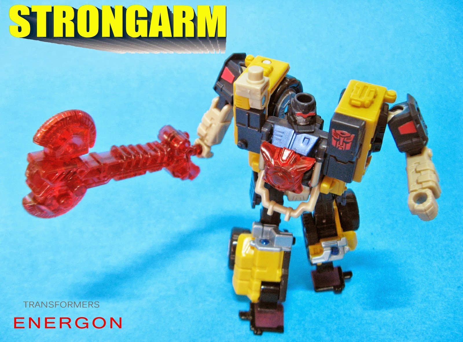 TRANSFORMERS ENERGON Scout class STRONGARM變形金剛能量源之偵察兵級強臂