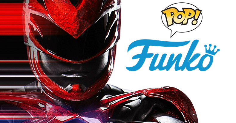 Funko do filme de Power Rangers chegam às lojas no ano novo