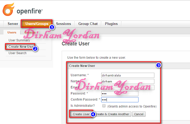 Chat Server Openfire menggunakan Aplikasi Spark pada Client - Yord's Note