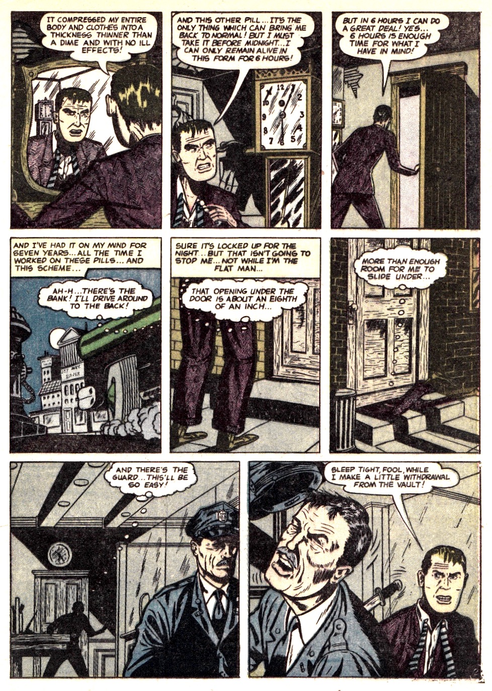 THE HORRORS OF IT ALL: The Flat Man / Crazy Glass