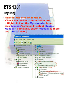MyBSNL: ETS 1201 Programming