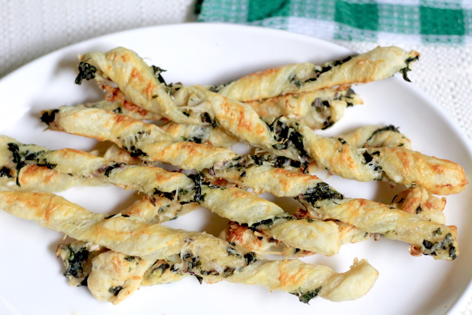 Ramp Basil Parmesan Puff Pastry Sticks – Diary of a Mad Hausfrau