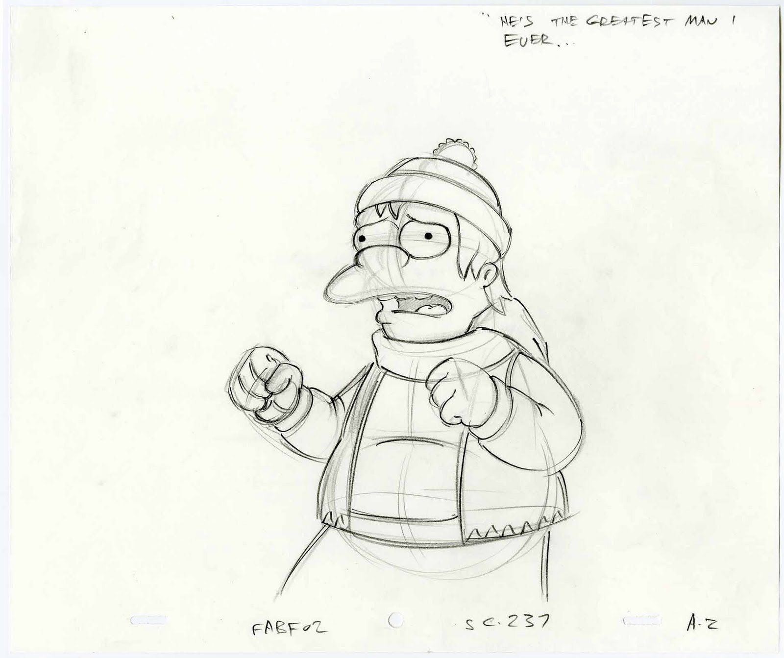 Living Lines Library: The Simpsons (TV Series 1989– ) - Production Drawings