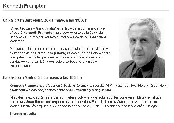 Ciclo de Conferencias de la Asociación de Becarios de “la Caixa” – a f ...