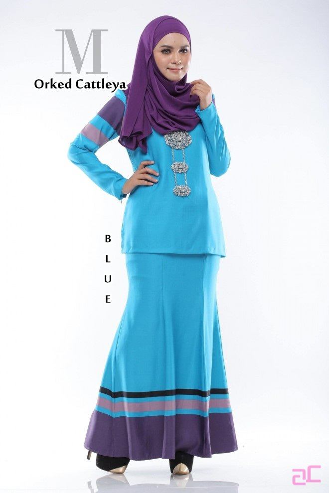 ANASTASIA SHOPPE DRESS: MINI KURUNG ORKED CATTLEYA