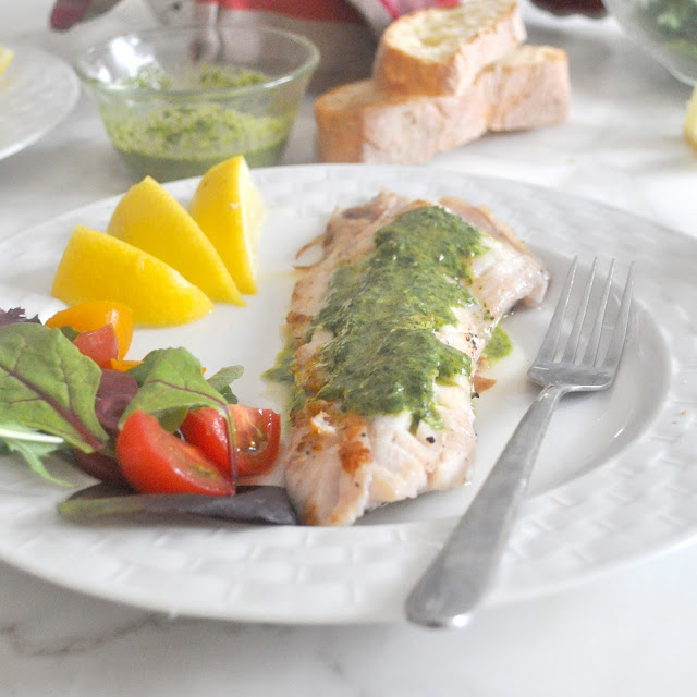 Cooking with Manuela: Pan-Seared Hogfish with Adriatic Sauce