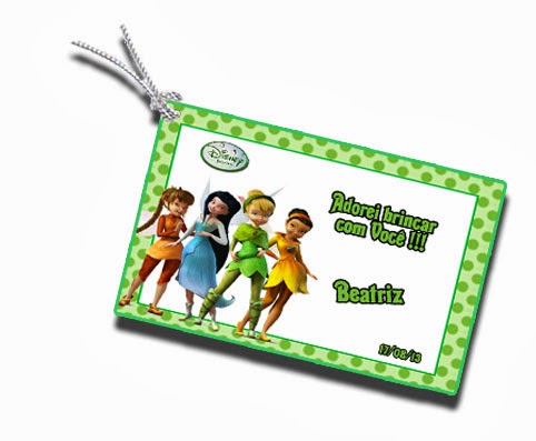 KIT DE ANIVERSÁRIO TINKERBELL PRONTO PARA IMPRIMIR - Convites Digitais ...