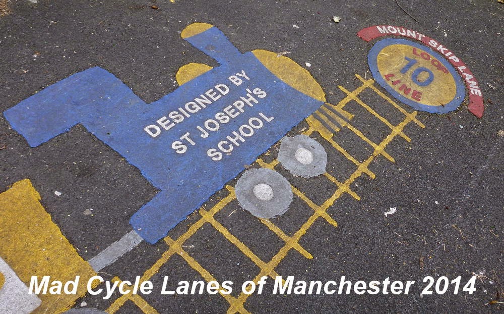 Mad Cycle Lanes of Manchester: Roe Green Loopline 2, Walkden to the M61