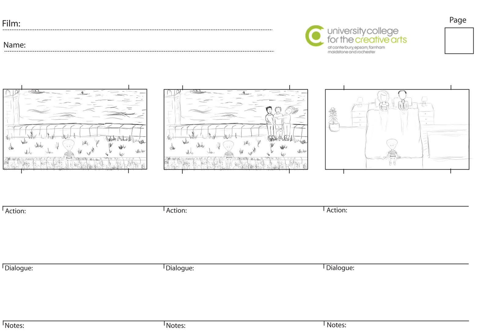 Jade~Tamara: Narrative Animation Designs